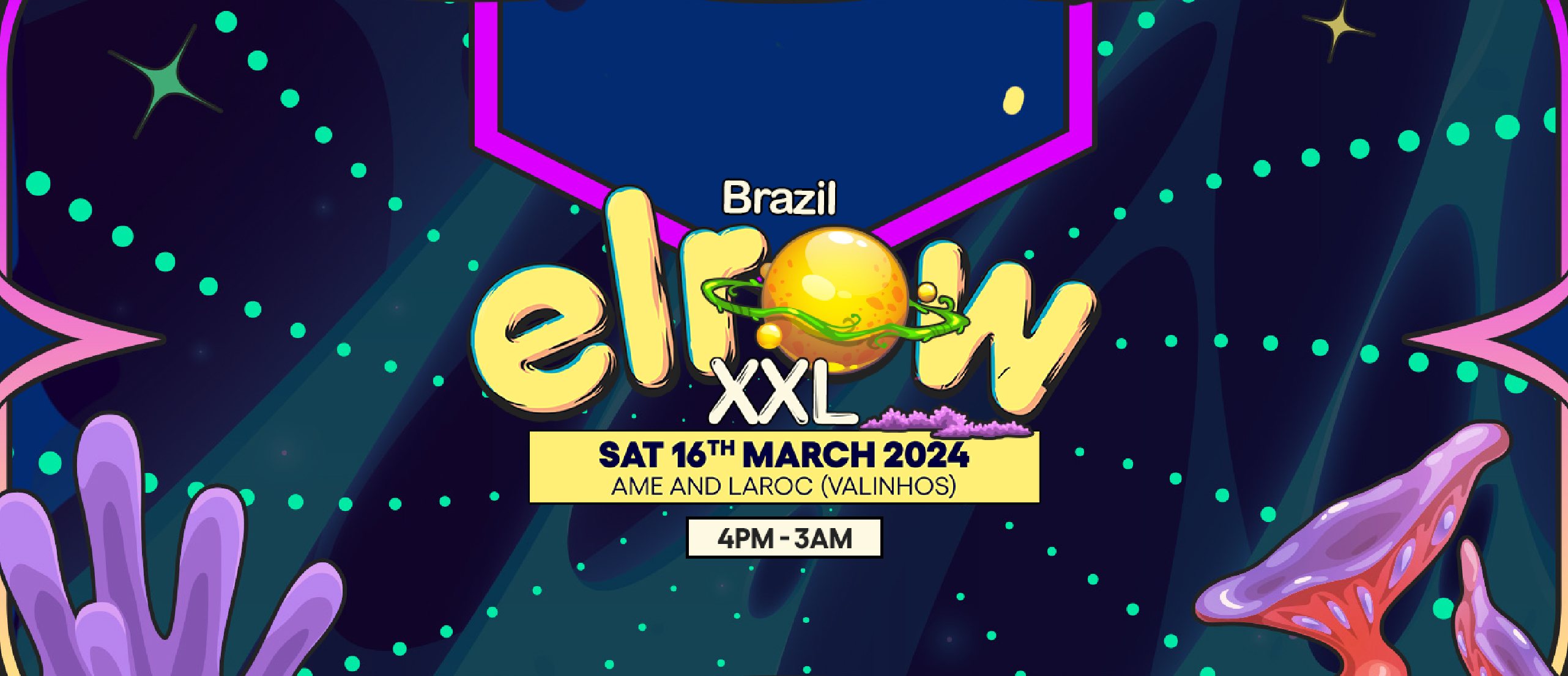 Elrow XXL / sábado 16/03, 0h Laroc